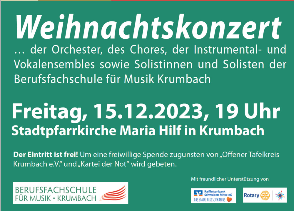 Weihnachtskonzert